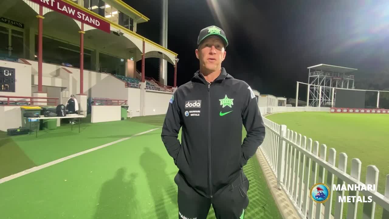 Jonathan Batty after the loss to the Heat | Melbourne Stars