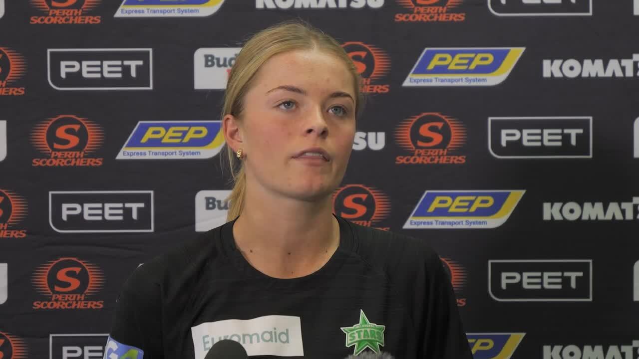 Milly Illingworth ahead of the match against the Scorchers | Melbourne ...